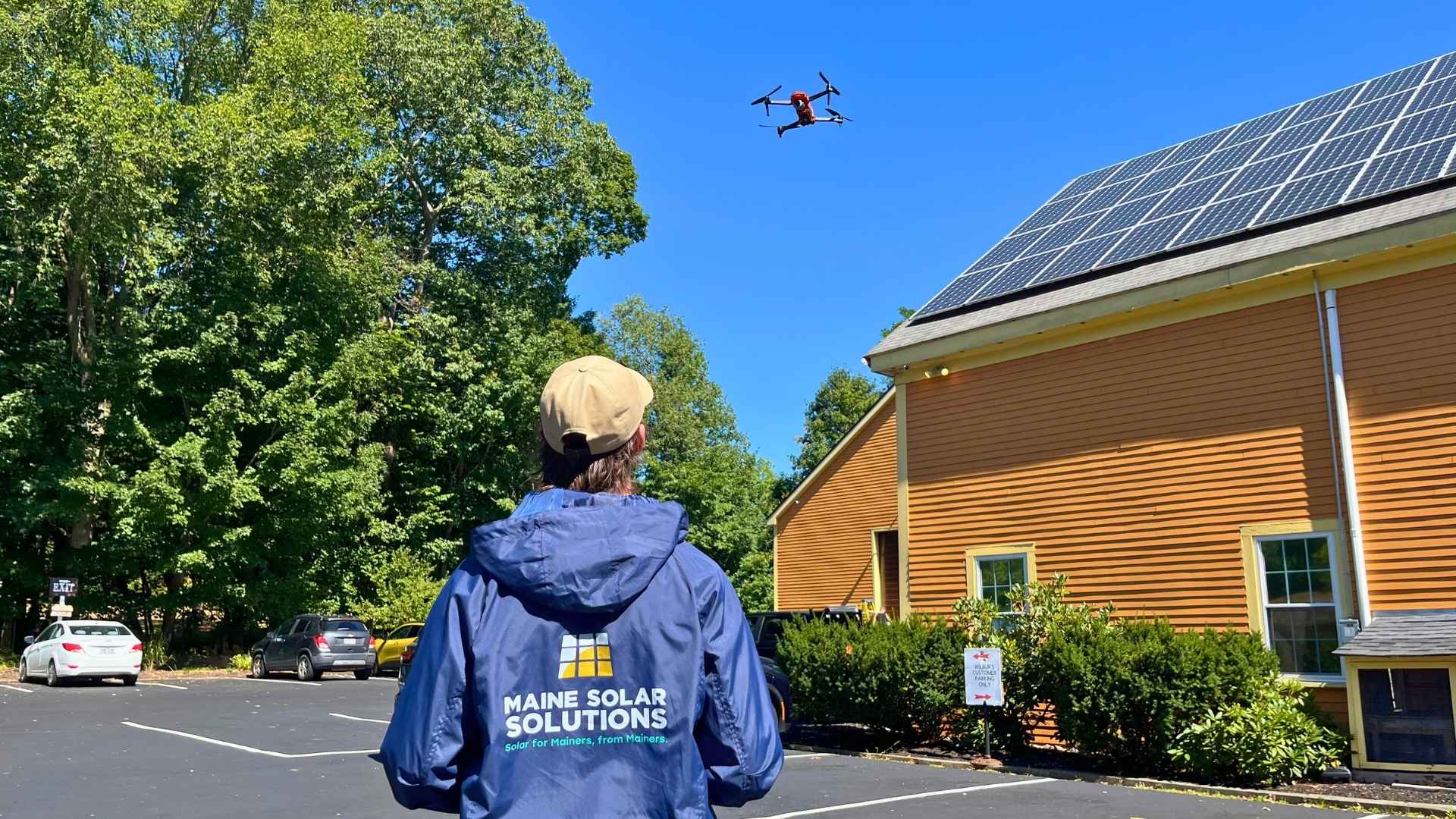 Drone Surveys for Solar in Maine | Maine Solar Solutions